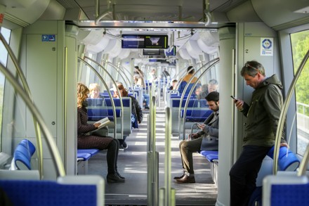 People Train On Subway System Munich Editorial Stock Photo - Stock ...