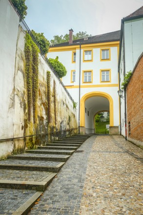 View Romanesque Building Entrance Domberg Basilica Editorial Stock ...