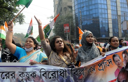 Opposition observe nationwide strike, Kolkata, West Bengal, India - 08 ...