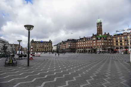 City Hall Square Radhuspladsen Editorial Stock Photo - Stock Image ...