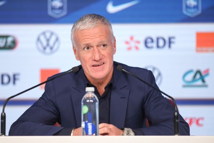 __COUNT__ Didier Deschamps' FIFA World Cup Draw Press Conference, Paris ...