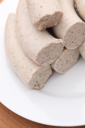 Boudin Blanc This White Sausage Specialty Editorial Stock Photo - Stock ...