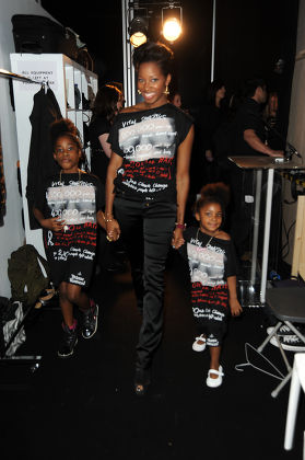 Jamelia Her Children Teja Tiani Editorial Stock Photo - Stock Image ...