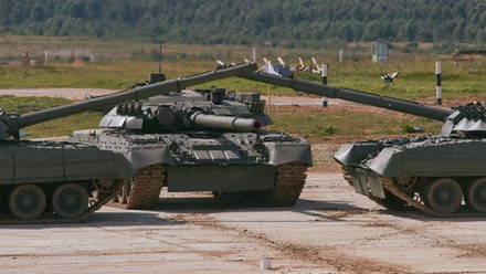 Tank Ballet Three Modern Russian Tanks Editorial Stock Photo - Stock ...