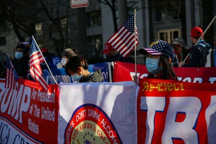 MAGA Rally at Freedom Plaza, Washington DC, USA - 12 Dec 2020 Stock ...