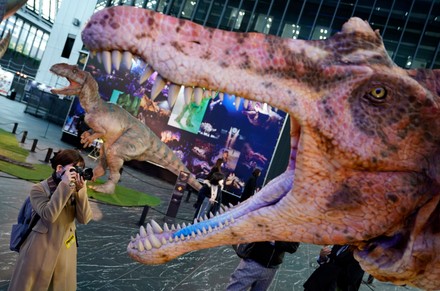 Dino-A-Live dinosaurs show, Tokyo, Japan - 10 Dec 2020 Stock Pictures ...
