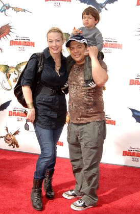 Carlos Mencia Wife Amy Mencia Son Editorial Stock Photo - Stock Image ...