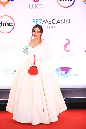 Egyptian Actress Rana Rais Attends Closing Editorial Stock Photo ...