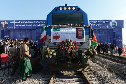 Train Seen During Inauguration Ceremony Heratkhaf Editorial Stock Photo ...