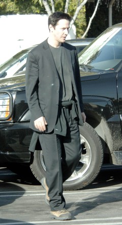 Keanu Reeves Unidentified Female Friend Spend Editorial Stock Photo ...