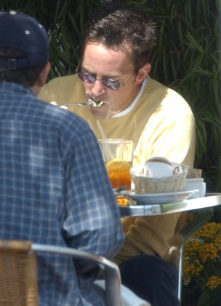 Actor Matthew Perry Seems Be Enjoying Editorial Stock Photo - Stock ...