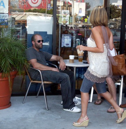 __COUNT__ Rachel Stevens runs into Jason Statham at The Coffee Bean in ...