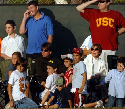 Tom Cruise Accompanied By His Son Editorial Stock Photo - Stock Image ...