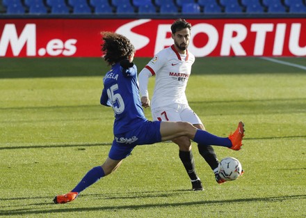 Getafe CF vs Sevilla FC, Madrid, Spain - 12 Dec 2020 Stock Pictures ...