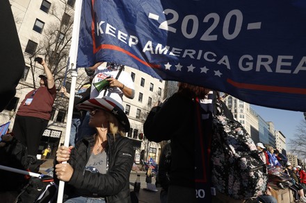 Women for America First rally in Washington, US - 12 Dec 2020 Stock ...