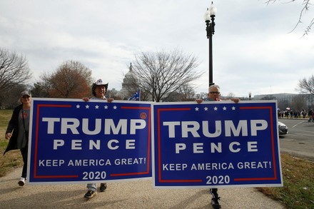 Women for America First rally in Washington, US - 12 Dec 2020 Stock ...