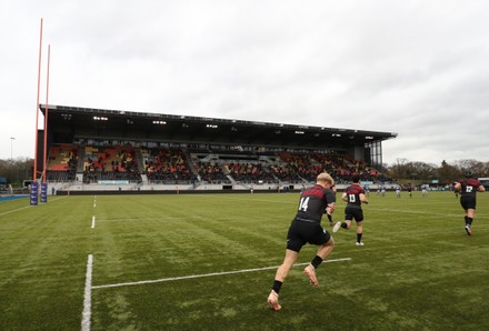 Saracens v Leicester Tigers XV, Rugby Union, Friendly Match, Barnet ...