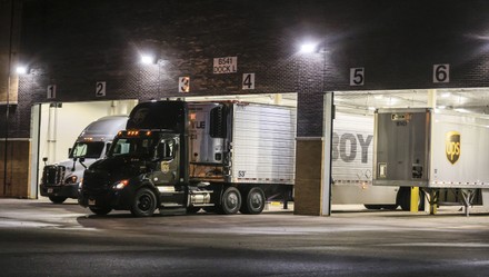Truck Positioned Loading Dock Pfizer Inc Editorial Stock Photo - Stock ...