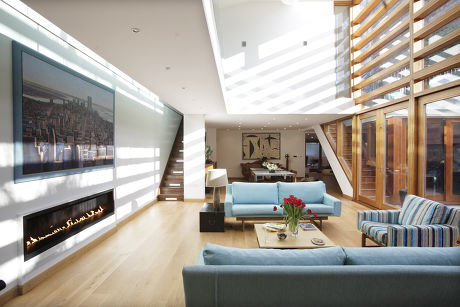 Stunning 65ftlong Reception Area Double Height Editorial Stock Photo ...