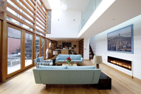 Stunning 65ftlong Reception Area Double Height Editorial Stock Photo ...