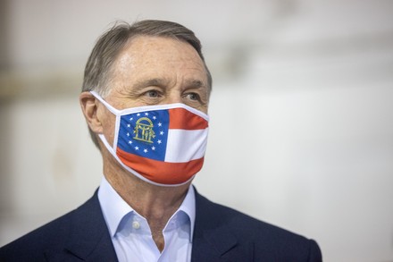 Senator David Perdue Greets Supporters Rally Editorial Stock Photo ...