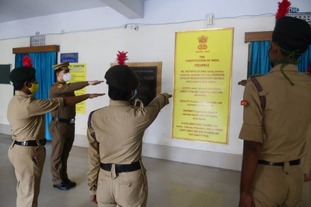 Ncc Cadets Taking Oath On Constitution Editorial Stock Photo - Stock ...