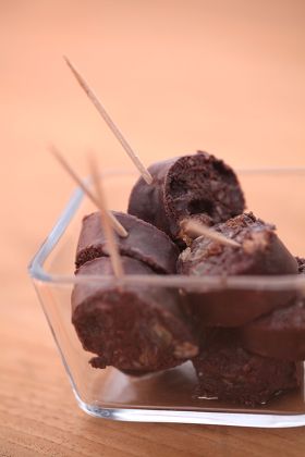 Blood Sausage Belgium Boudin Noir Sold Editorial Stock Photo - Stock ...