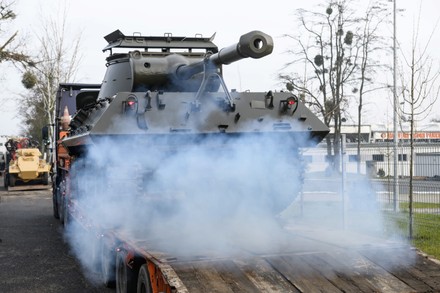 American M36 Jackson Tank Destroyer Arrives Editorial Stock Photo ...