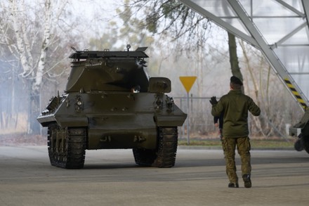 American M36 Jackson Tank Destroyer Arrives Editorial Stock Photo ...