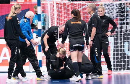 Neatherlands Goalkeeper Rinka Duijndam Reacts After Editorial Stock ...