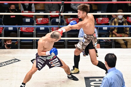 Boxing at Korakuen Hall in Tokyo, Tokyo, Japan - 10 Dec 2020 Stock ...