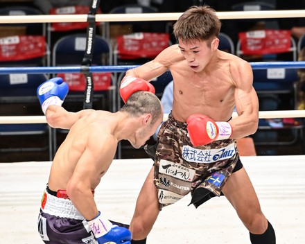 Boxing at Korakuen Hall in Tokyo, Tokyo, Japan - 10 Dec 2020 Stock ...