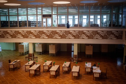 View Empty Reading Room Tambov Regional Editorial Stock Photo - Stock ...