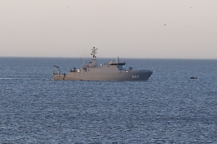 Algerian Warship Searches Missing Crew Members Editorial Stock Photo ...