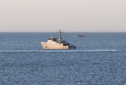 Algerian Warship Searches Missing Crew Members Editorial Stock Photo ...