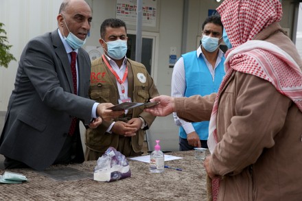 Iraqi Man Received Official Documents Internally Editorial Stock Photo ...