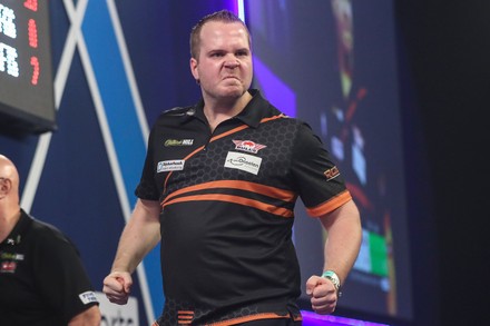 Pdc Darts Referee Russ Bray During Editorial Stock Photo - Stock Image ...