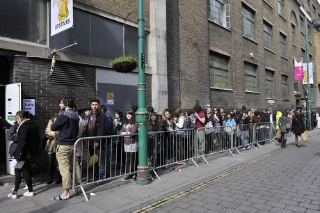 Customers Queuing Editorial Stock Photo - Stock Image | Shutterstock
