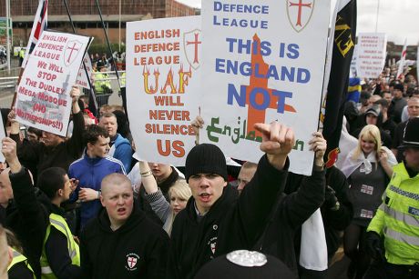 Edl English Defence League Protesters Editorial Stock Photo - Stock ...