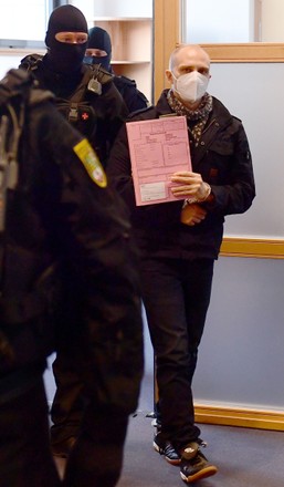 Defendant Stephan Balliet R Arrives His Editorial Stock Photo - Stock ...