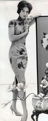 Atalanta Clifford Pictured Wearing Chinese Style Editorial Stock Photo ...