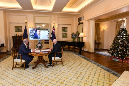 3 Cabinet virtual swearing in ceremony Stock Pictures, Editorial Images ...