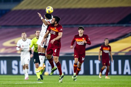 AS Roma vs Cagliari Calcio, Rome, Italy - 23 Dec 2020 Stock Pictures ...