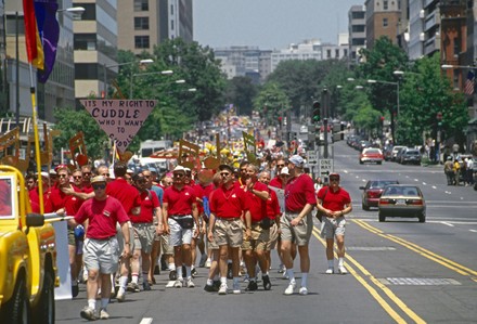 Members Various Gay Lesbian Groups Walk Editorial Stock Photo - Stock ...