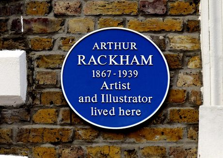 Plaque On Former Home Arthur Rackham Editorial Stock Photo - Stock ...