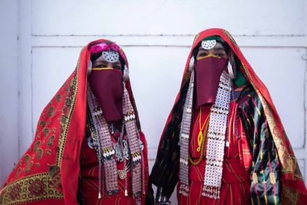 Women Wearing Libyan Traditional Costume Pose Editorial Stock Photo ...