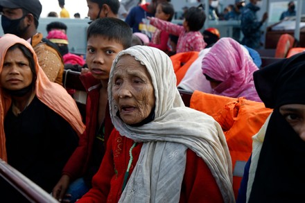 Rohingya refugees relocated to Bhashan Char island, Chittagong ...