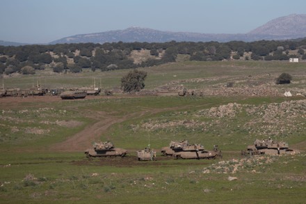 Israeli Armored Personnel Carriers Apcs Training Editorial Stock Photo ...