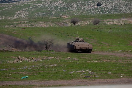 Israeli Armored Personnel Carriers Apcs Training Editorial Stock Photo ...
