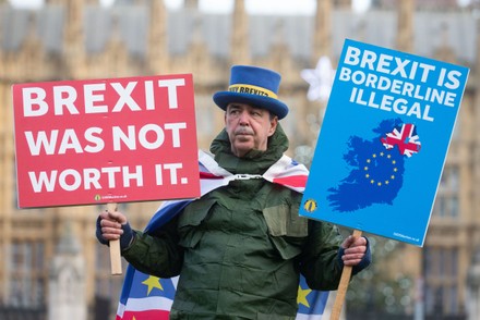 __COUNT__ Brexit one man protest., Westminster, London, UK - 30 Dec ...